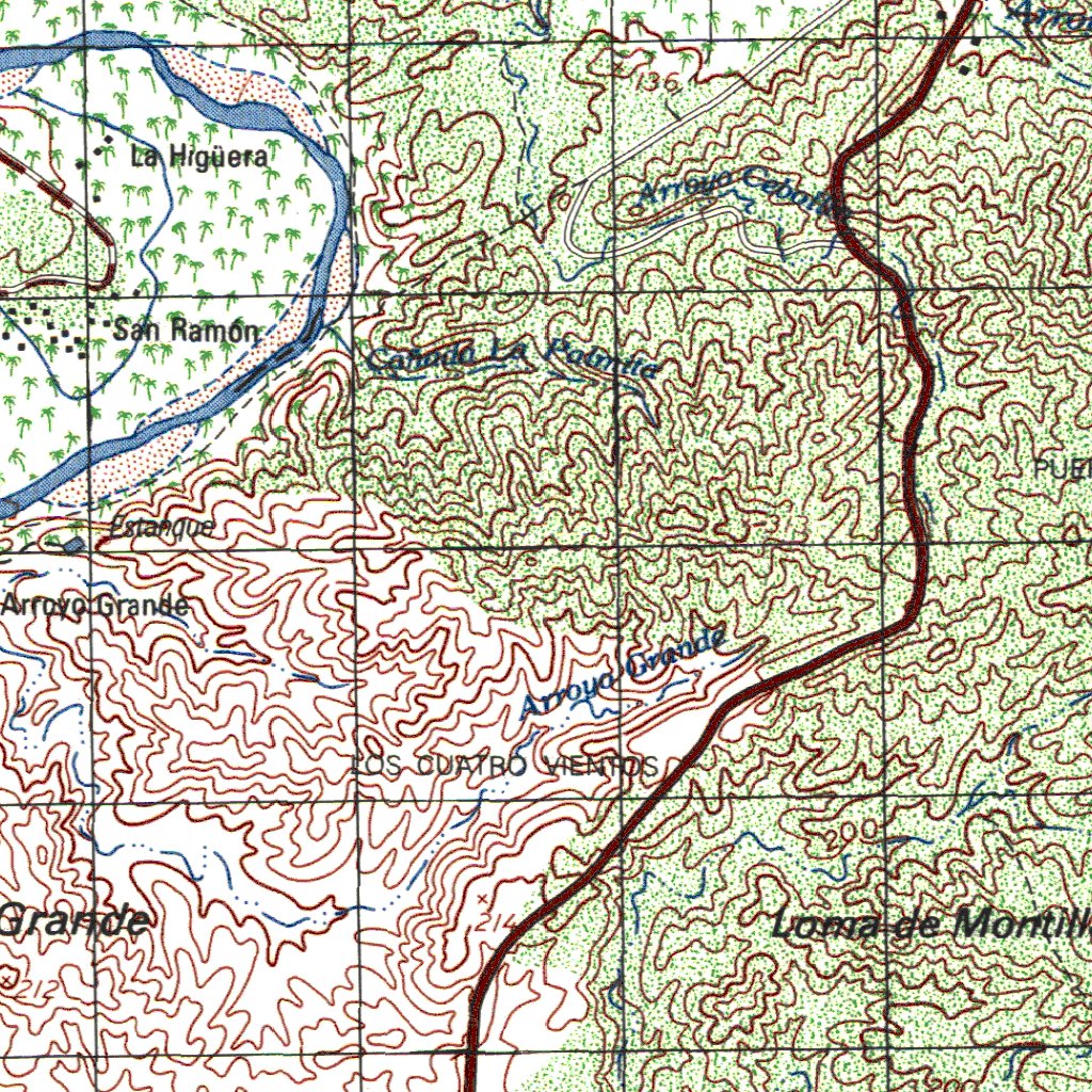 Domincan Republic 50K: 5971-2 Map by Land Info Worldwide Mapping LLC ...