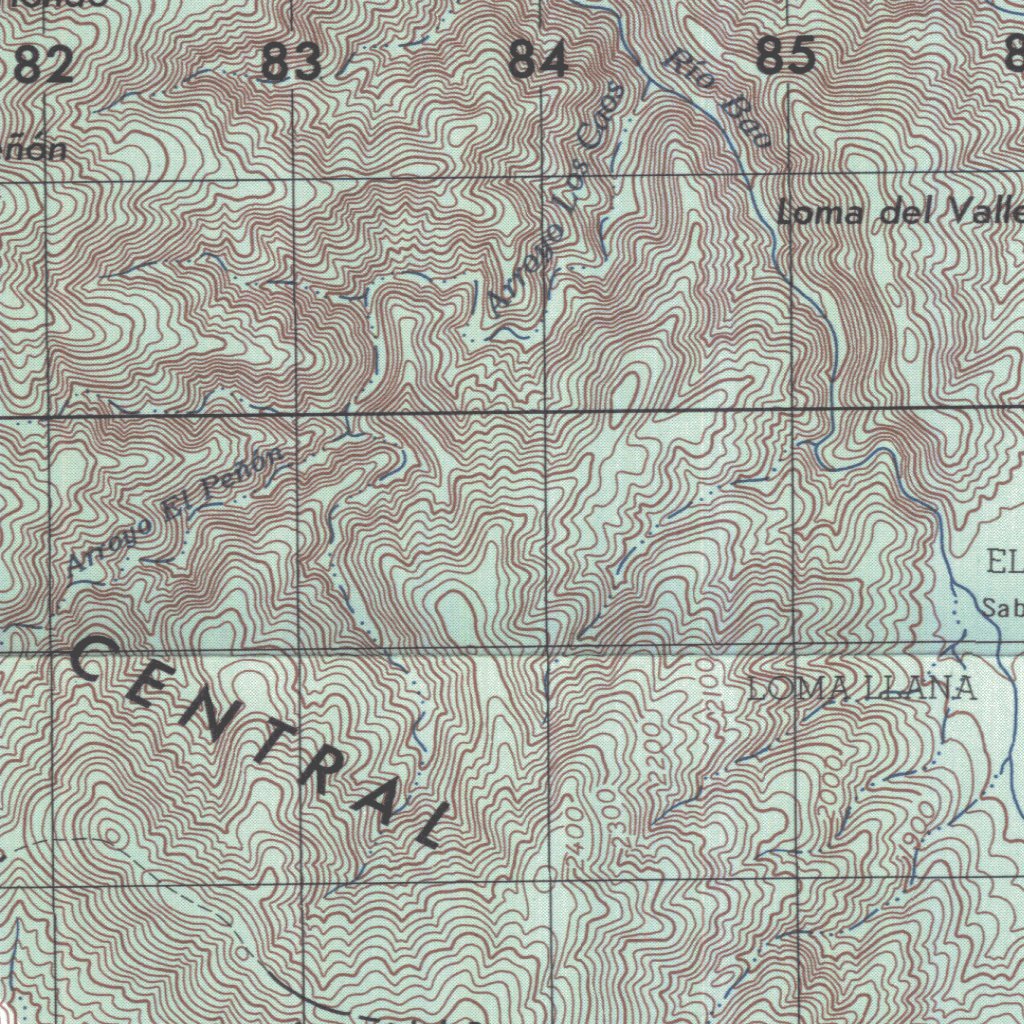 Domincan Republic 50K: 5973-2 Map by Land Info Worldwide Mapping LLC ...