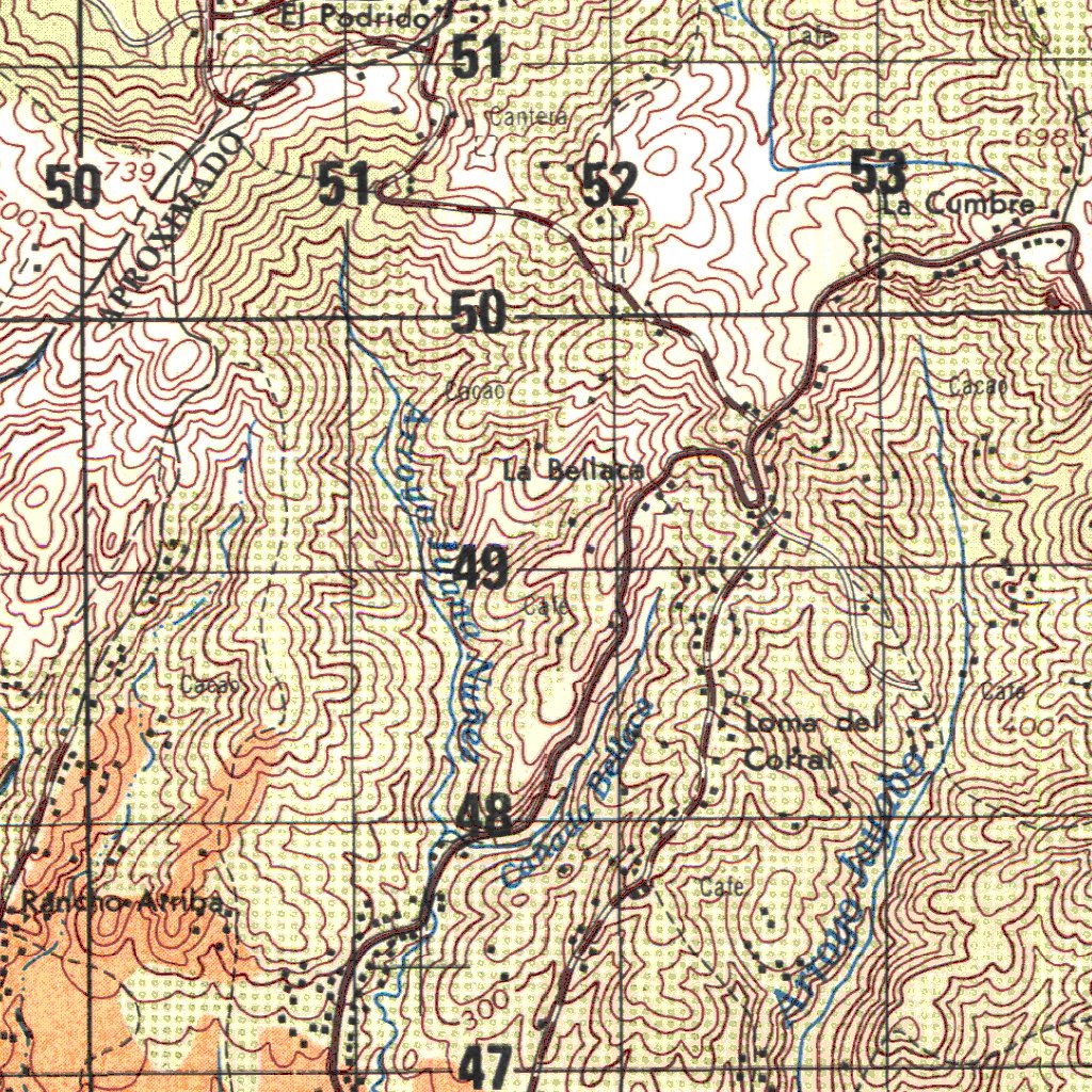 Domincan Republic 50K: 6174-3 Map by Land Info Worldwide Mapping LLC ...