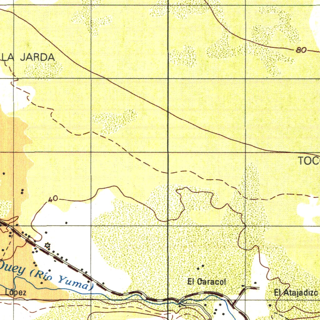 Domincan Republic 50K: 6471-2 Map by Land Info Worldwide Mapping LLC ...