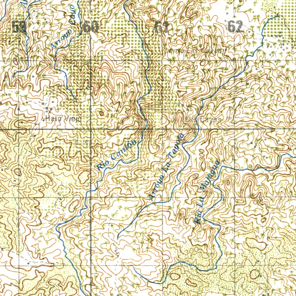 Domincan Republic 50K: 6373-4 Map by Land Info Worldwide Mapping LLC ...
