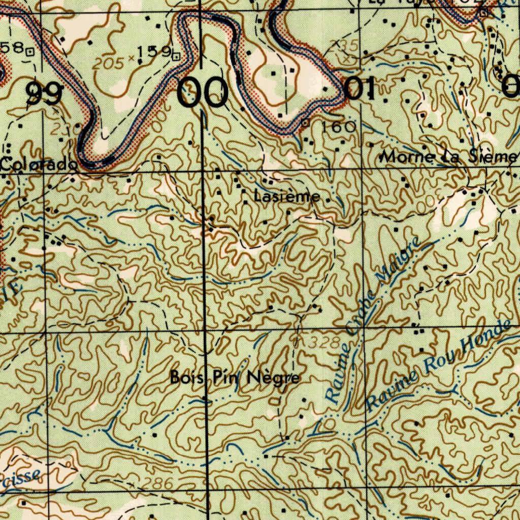 Domincan Republic 50K: 5872-4 Map by Land Info Worldwide Mapping LLC ...