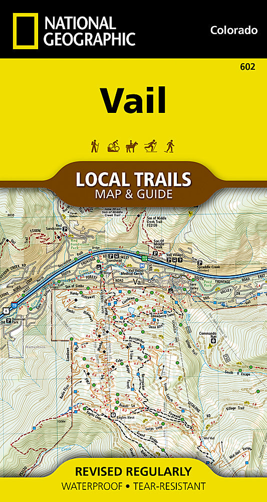 602 :: Vail [Local Trails] Map by National Geographic | Avenza Maps