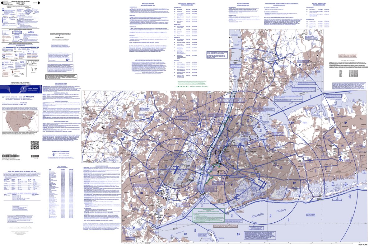 New York HELI Map by FAA: Federal Aviation Administration | Avenza Maps