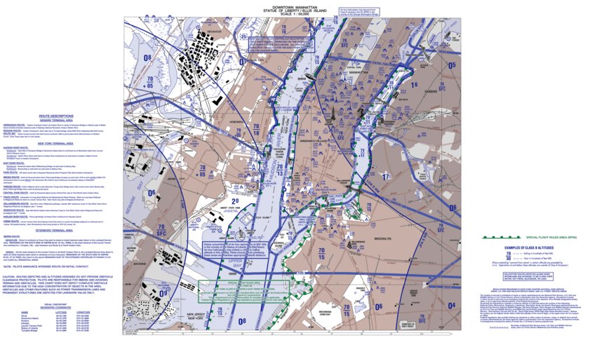 New York HELI Map by FAA: Federal Aviation Administration | Avenza Maps
