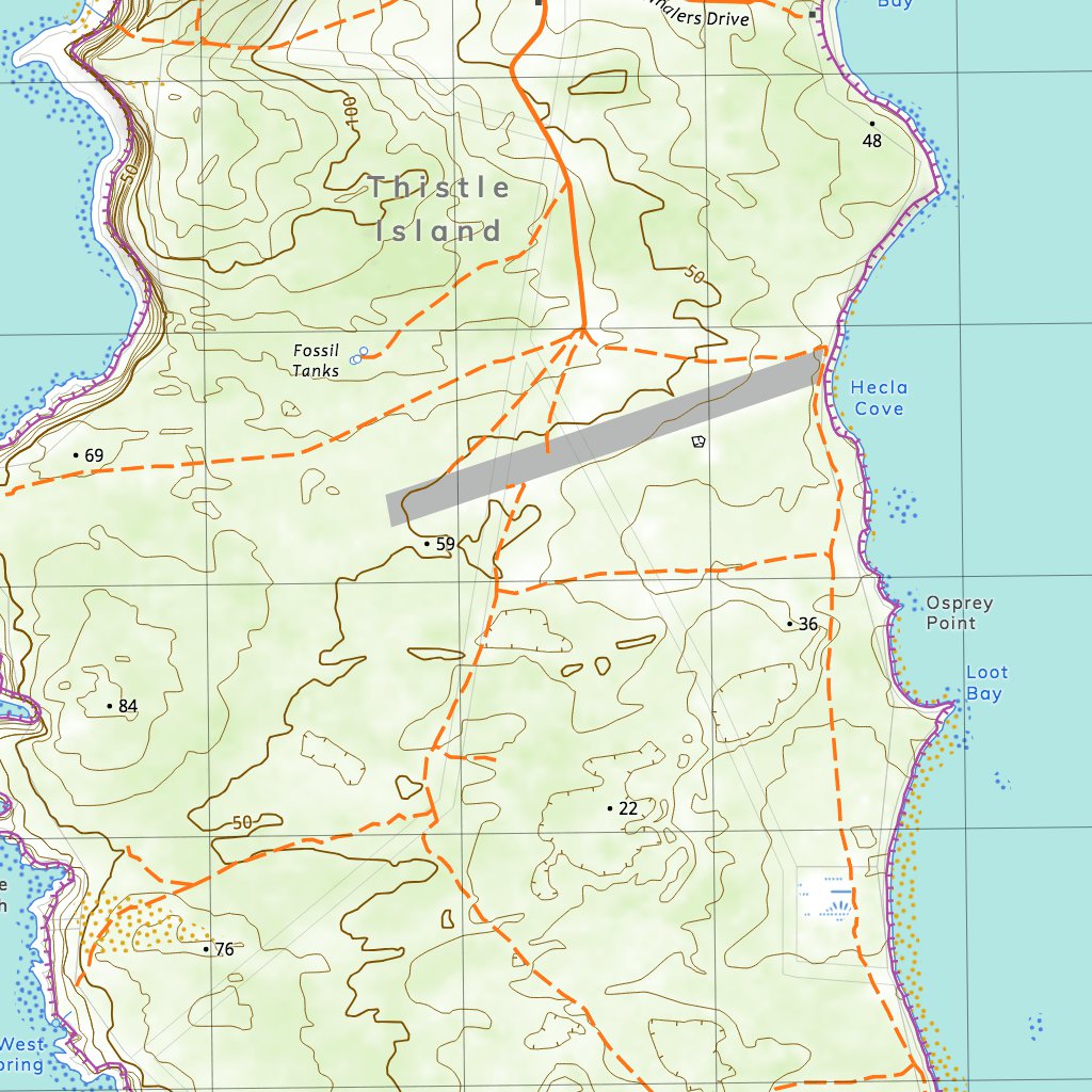 6128-3 THISTLE Map by nswtopo | Avenza Maps