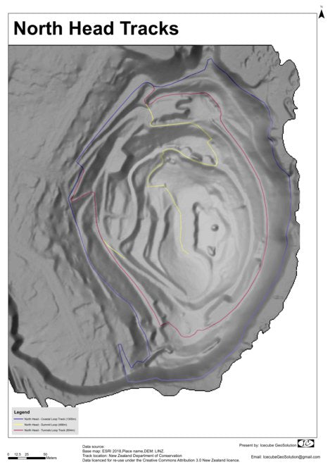 North Head Tracks Map by IC Geosolution | Avenza Maps