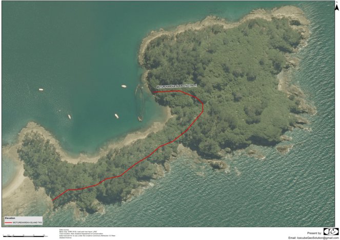MOTUREKAREKA ISLAND Map by IC Geosolution | Avenza Maps