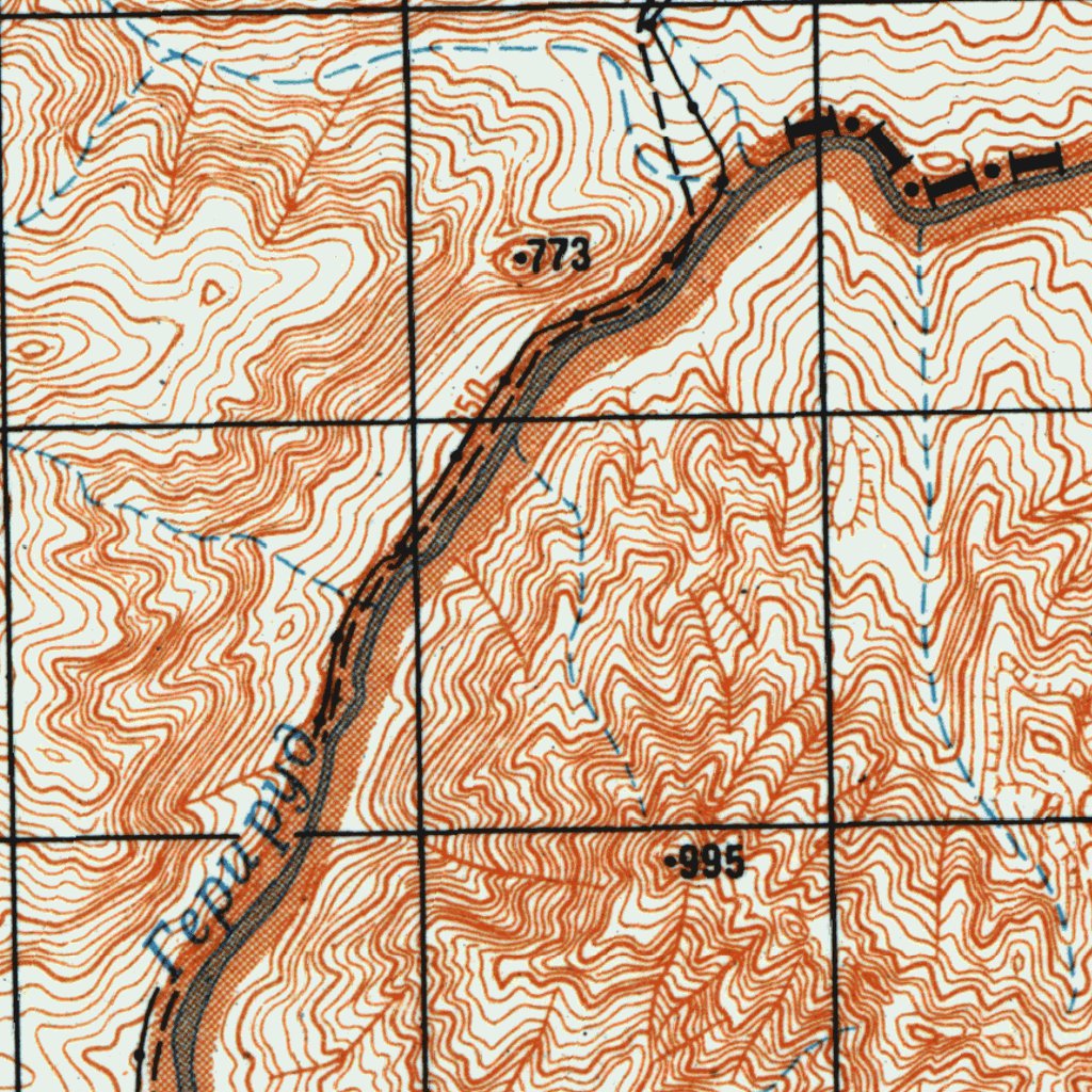 Afghanistan 50k I41027A Map by Land Info Worldwide Mapping LLC | Avenza ...