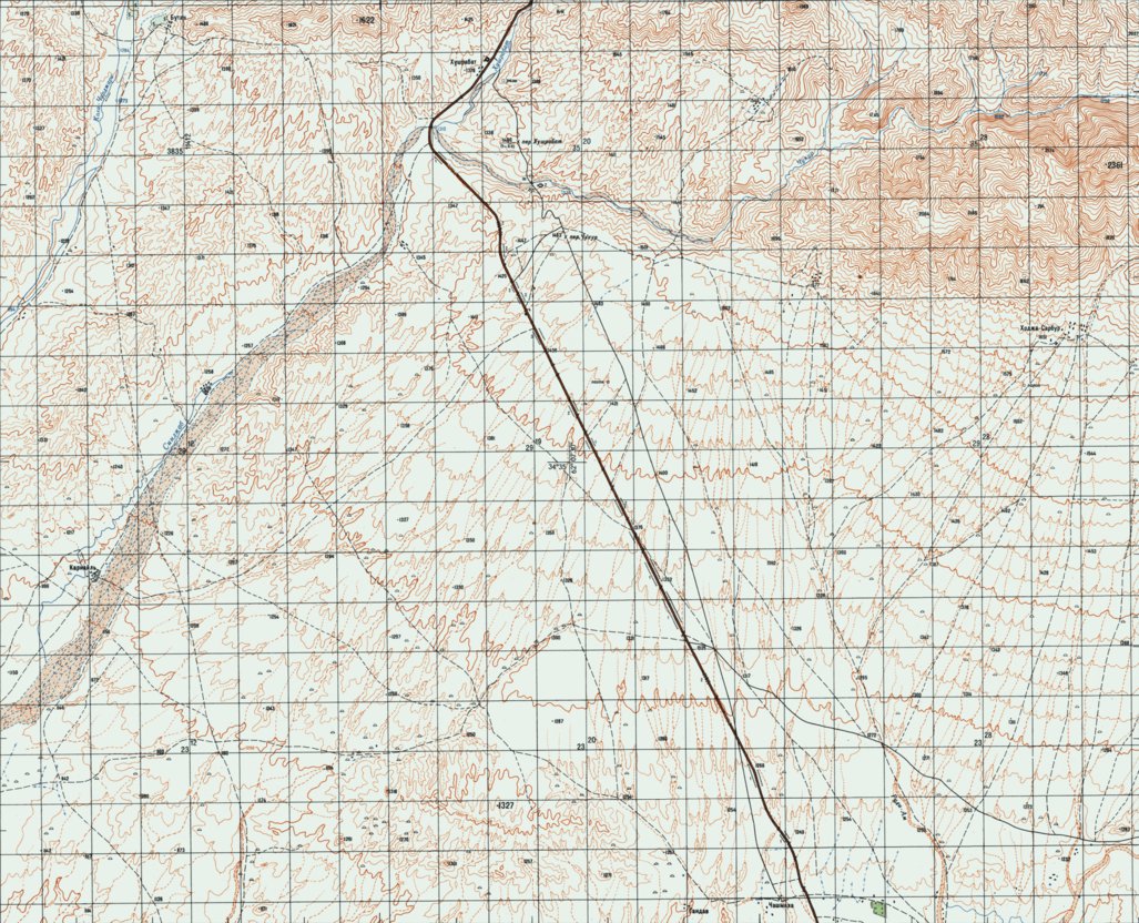 Afghanistan 50k I41053A Map by Land Info Worldwide Mapping LLC | Avenza ...