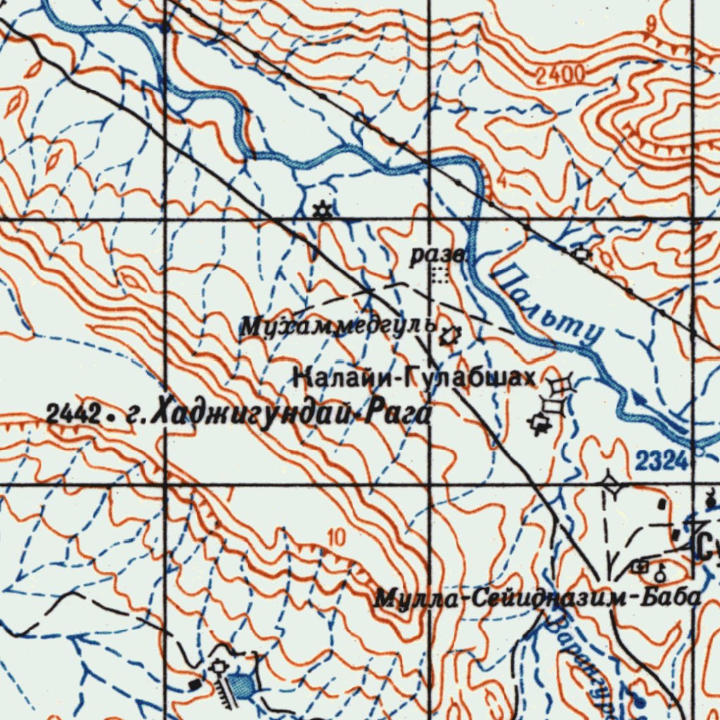 Afghanistan 50k I42102G Map by Land Info Worldwide Mapping LLC | Avenza ...