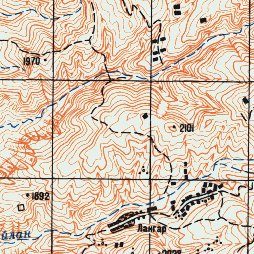 Afghanistan 50k J42104B Map by Land Info Worldwide Mapping LLC | Avenza ...
