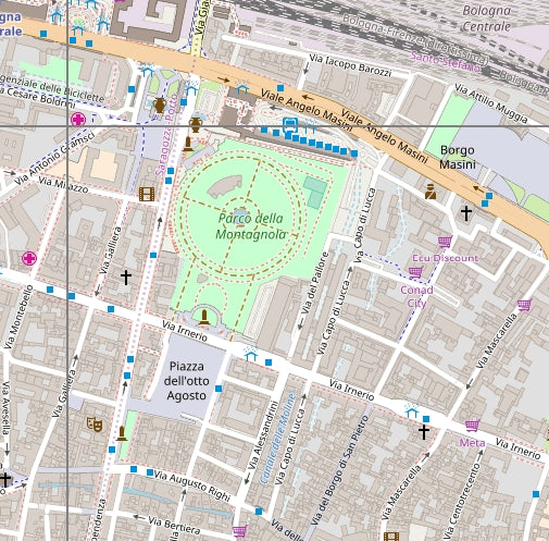 Bologna Street Map by Paul Johnson - Offline Maps | Avenza Maps