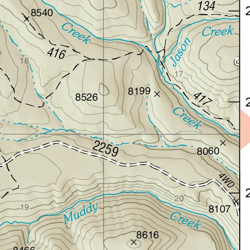 Fishlake National Forest, Heliotrope Mountain, UT 14 Map by US Forest ...