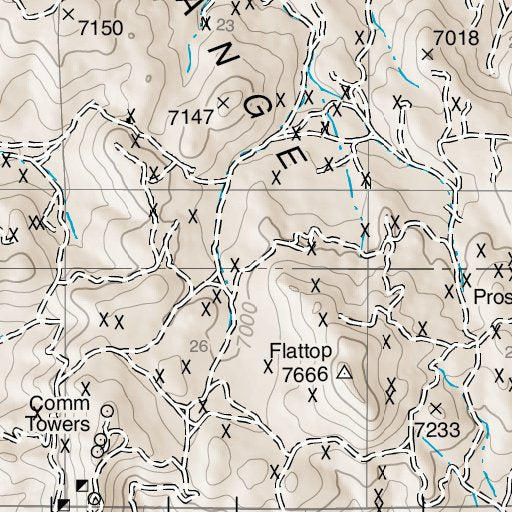 Fishlake National Forest, Antelope Range, UT 47 Map by US Forest ...