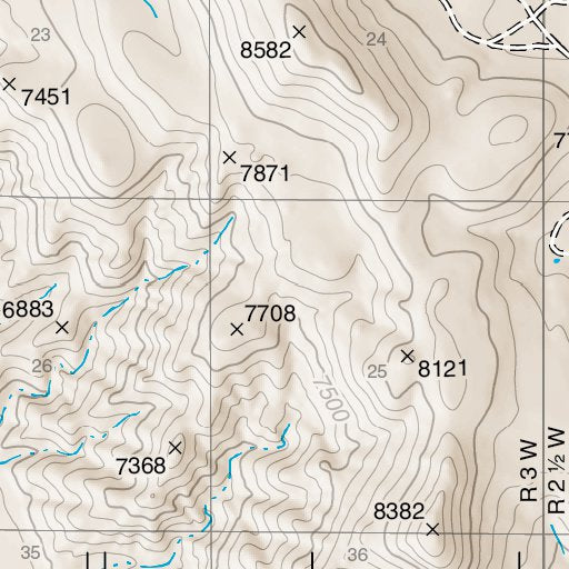 Fishlake National Forest, Piute Reservoir, UT 68 Map by US Forest ...
