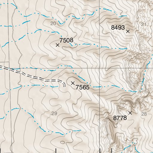 Fishlake National Forest, Parker Knoll, UT 70 Map by US Forest Service ...