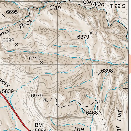 Fishlake National Forest, Twin Rocks, UT 73 Map by US Forest Service R4 ...