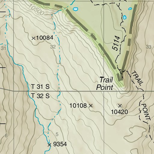 Fishlake National Forest, Deer Creek Lake, UT 86 Map by US Forest ...