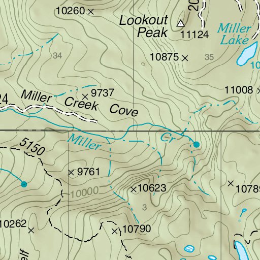 Fishlake National Forest, Government Point, UT 79 Map by US Forest ...
