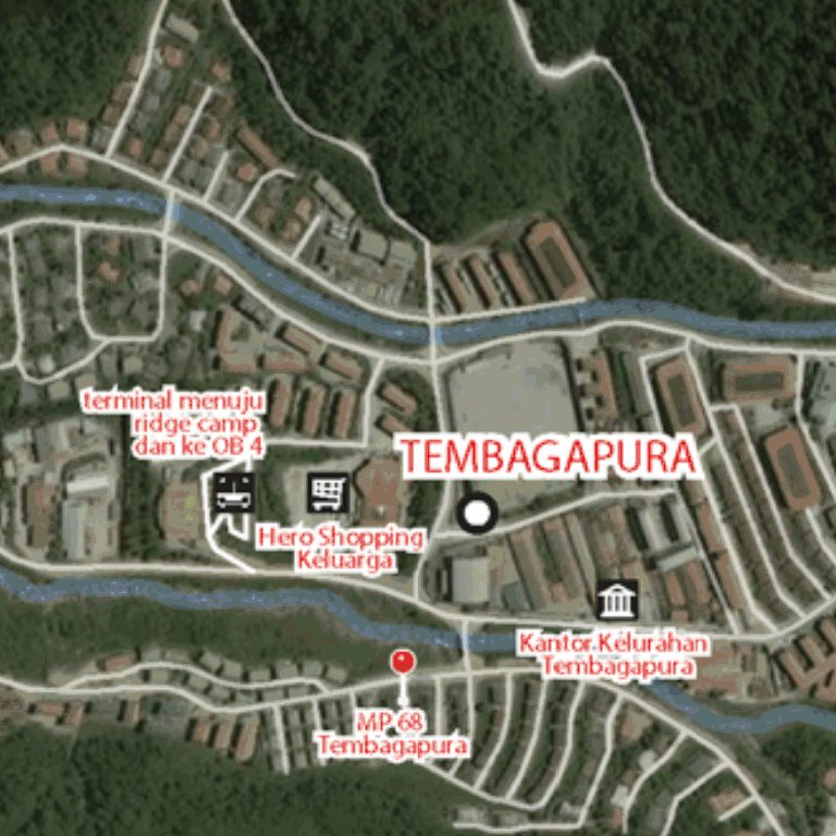 Mimika Map by Georof Map Services | Avenza Maps