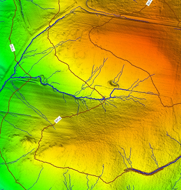 Tenterfield Elevation Map by Geological Exploration Services Pty Ltd ...