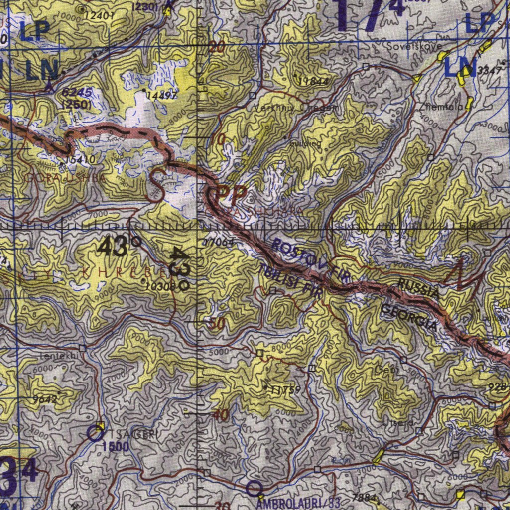 ONC-F04 Map by Land Info Worldwide Mapping LLC | Avenza Maps
