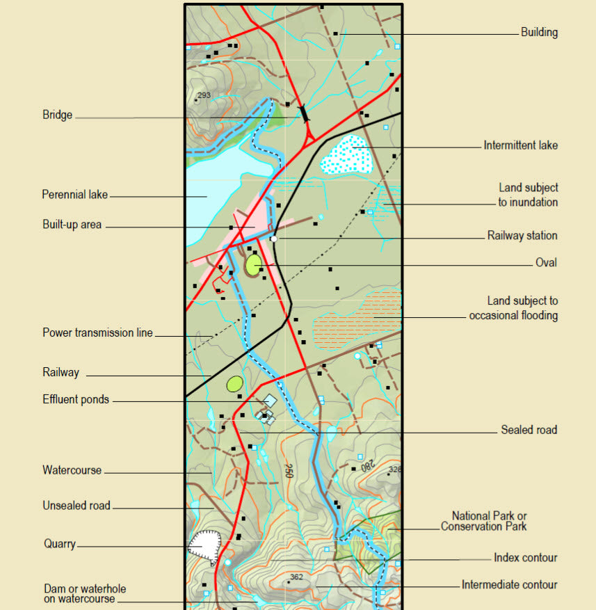 Heysen Trail Map 2d - Tower Hill to Tanunda by Mapland - Department for ...