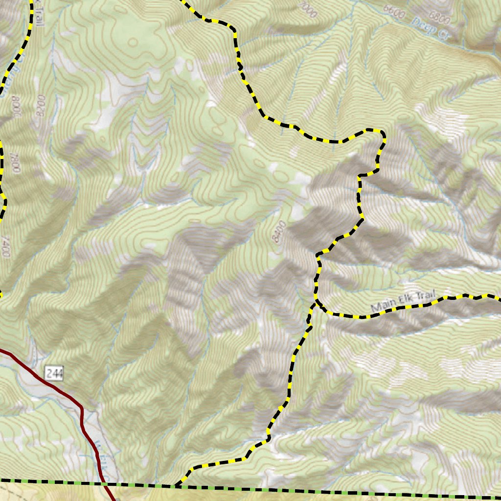 Colorado Unit 33 Map by Game Planner Maps | Avenza Maps