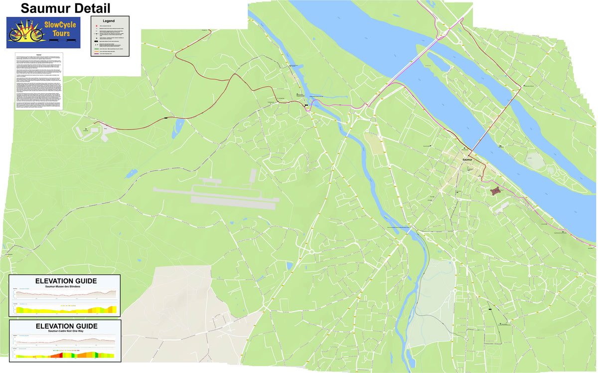 SCT Loire Saumur-Pornic Map by SlowCycle Tours | Avenza Maps