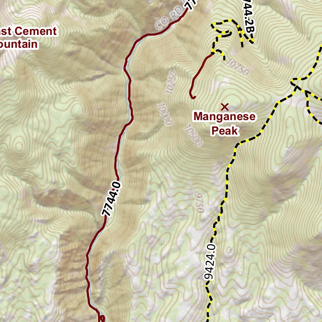 Colorado Unit 55 Map by Game Planner Maps | Avenza Maps