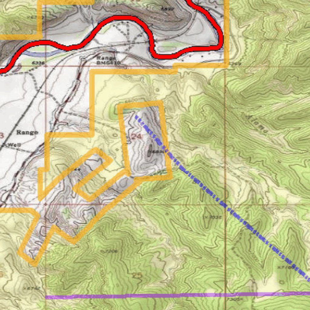 2018 GMU 35 Colorado Big Game (Elk/Mule Deer) Hunting Map (Public ...