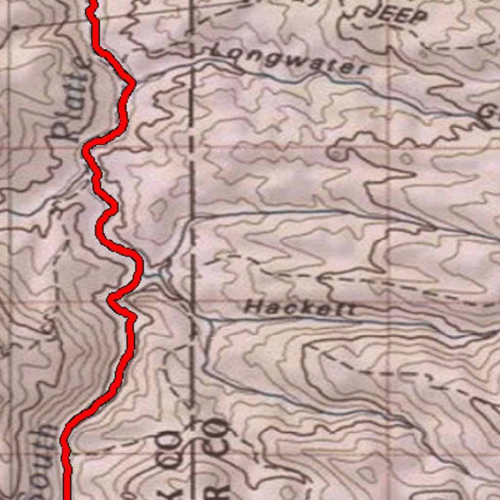 2018 GMU 501 Colorado Big Game (Elk/Mule Deer) Hunting Map (Public ...