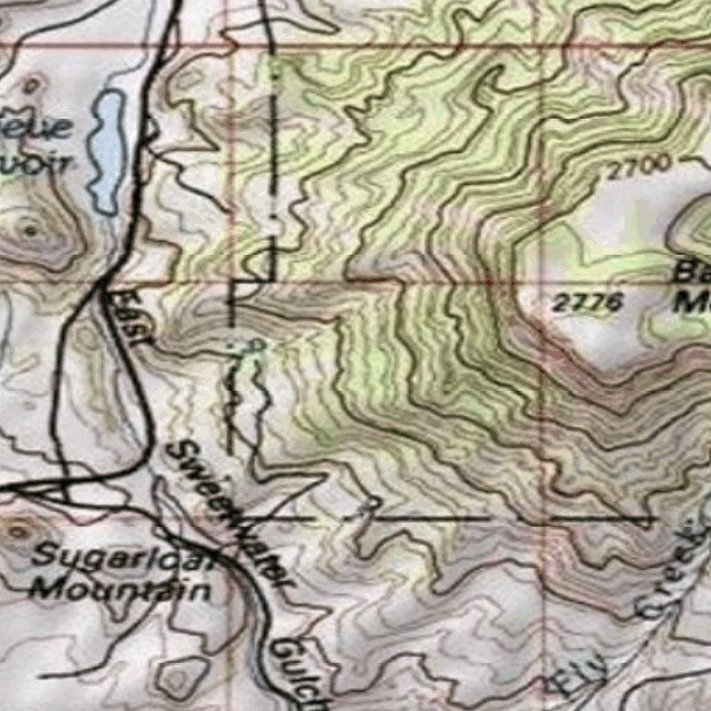 2018 GMU 5 Colorado Big Game (Elk/Mule Deer) Hunting Map (Public ...