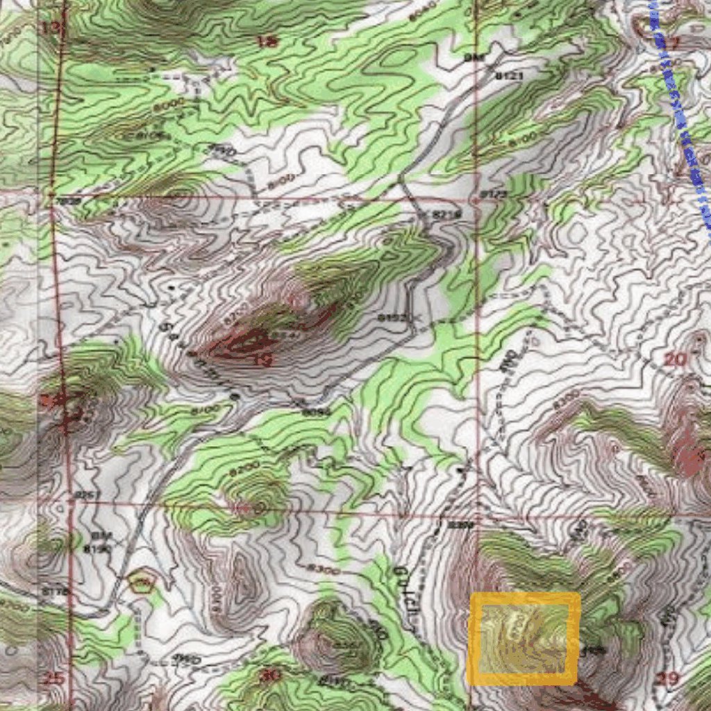 2018 GMU 691 Colorado Big Game (Elk/Mule Deer) Hunting Map (Public ...