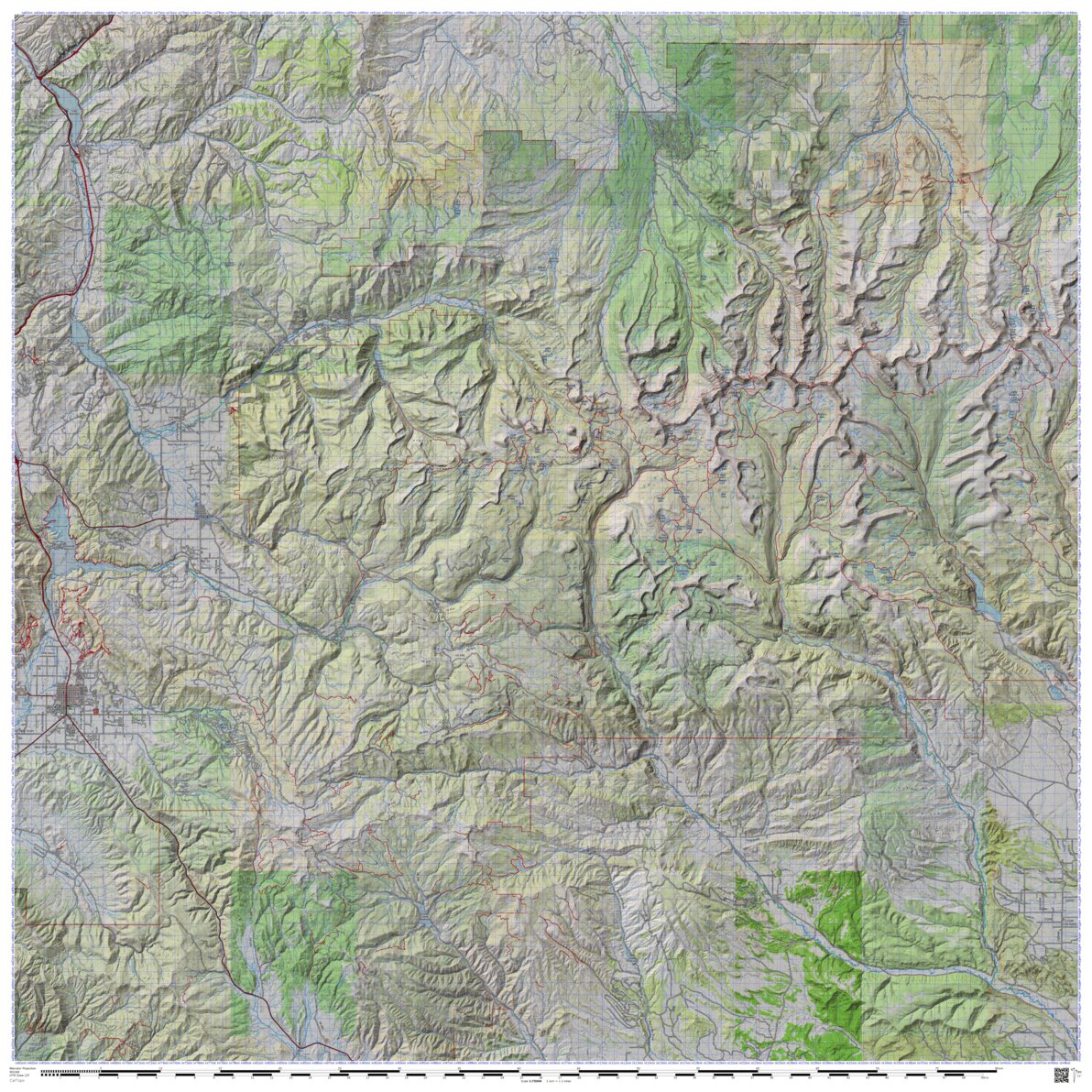 High Uintas Wilderness West Map by DaveNally | Avenza Maps