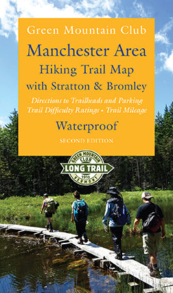 Manchester Area Hiking Trail Map 2nd Edition by Green Mountain Club ...