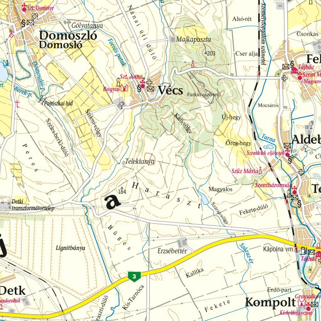Heves megye térkép szett Map bundle by Szarvas Andras private ...