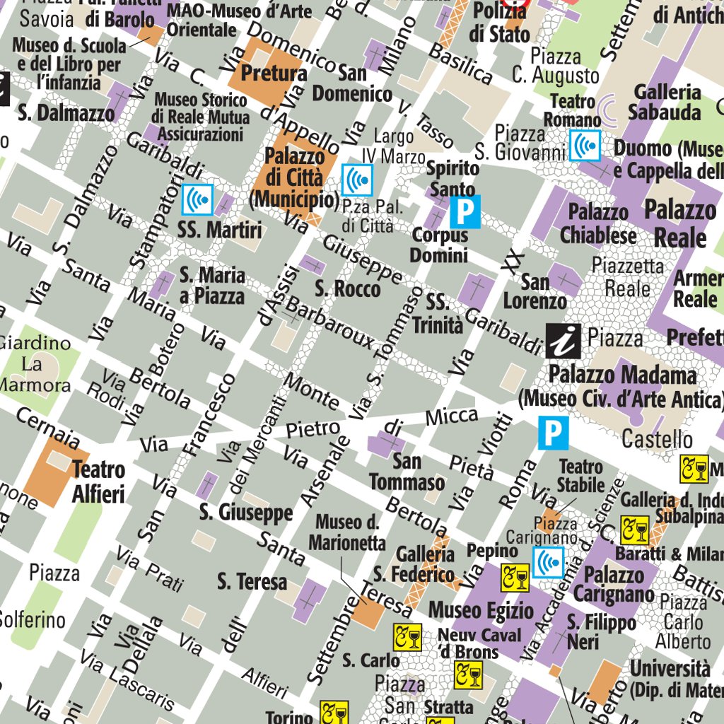 Torino city Map by Geo4map | Avenza Maps