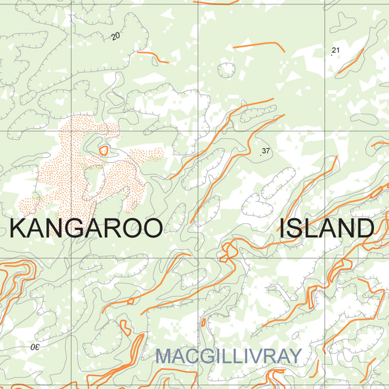 Kangaroo Island Map 53A by Mapland - Department for Environment and ...