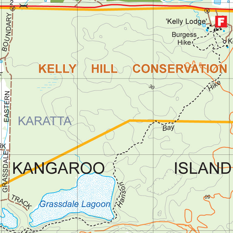 Kangaroo Island Map 50B by Mapland - Department for Environment and ...