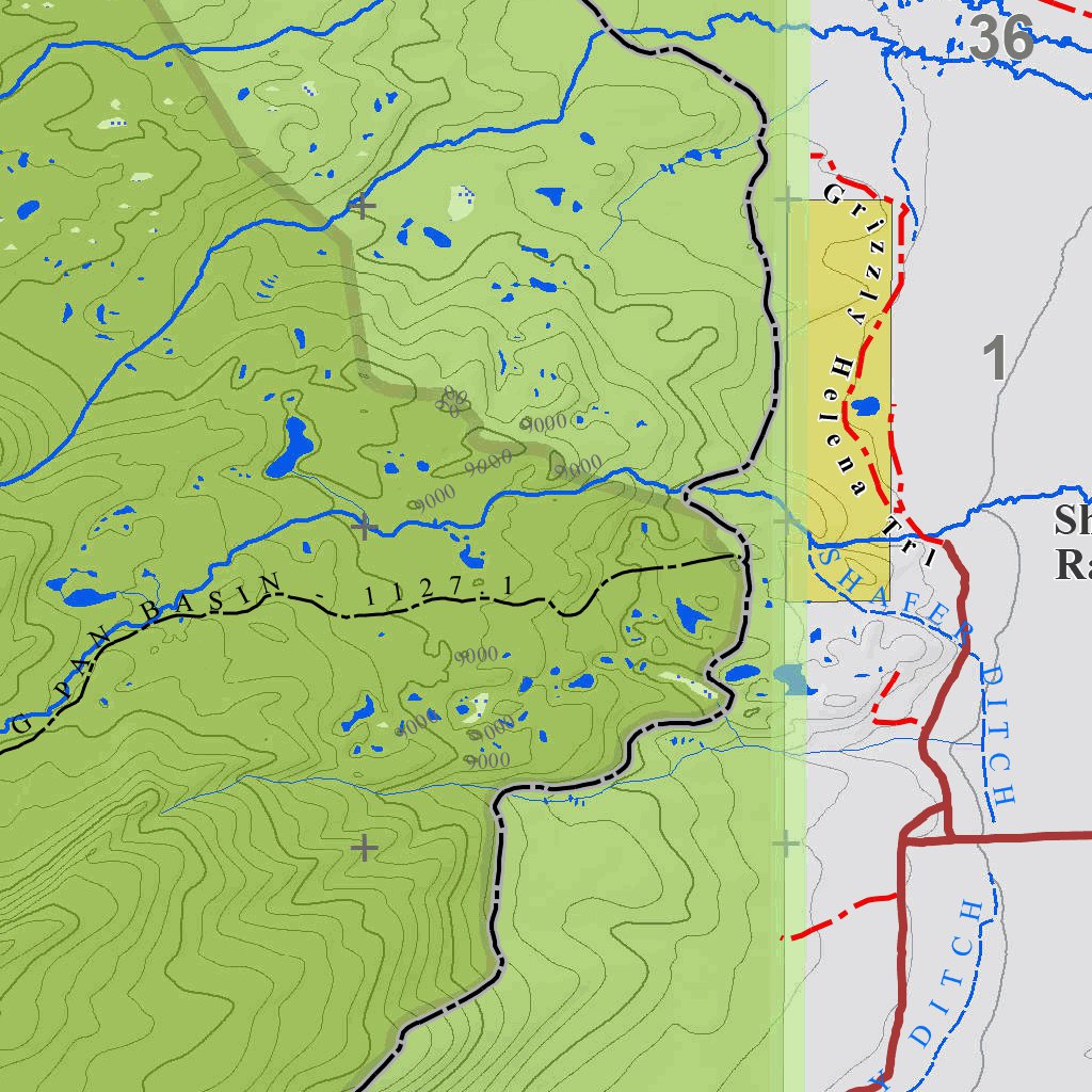 Colorado GMU 161 Topographic Hunting Map by DIY Hunting Maps | Avenza Maps