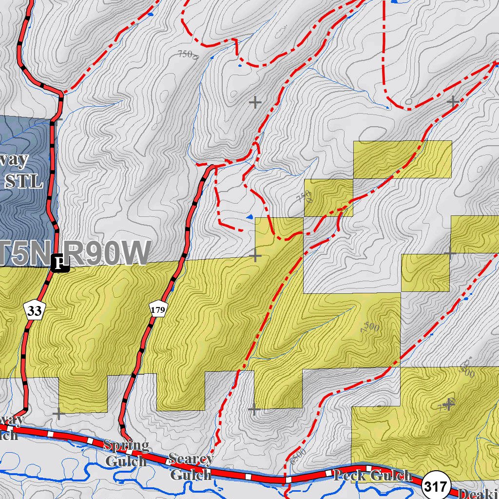 Colorado GMU 13 Topographic Hunting Map by DIY Hunting Maps | Avenza Maps