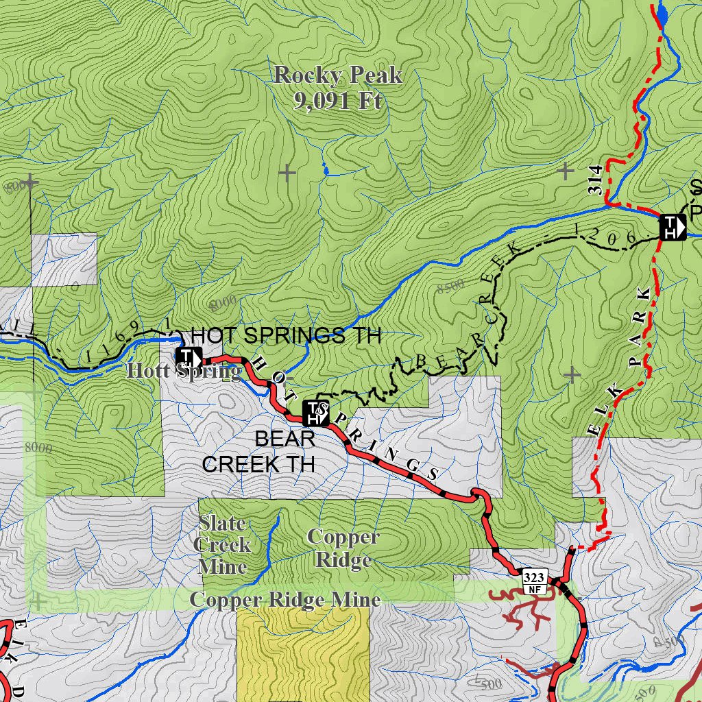 Colorado GMU 14 Topographic Hunting Map by DIY Hunting Maps | Avenza Maps
