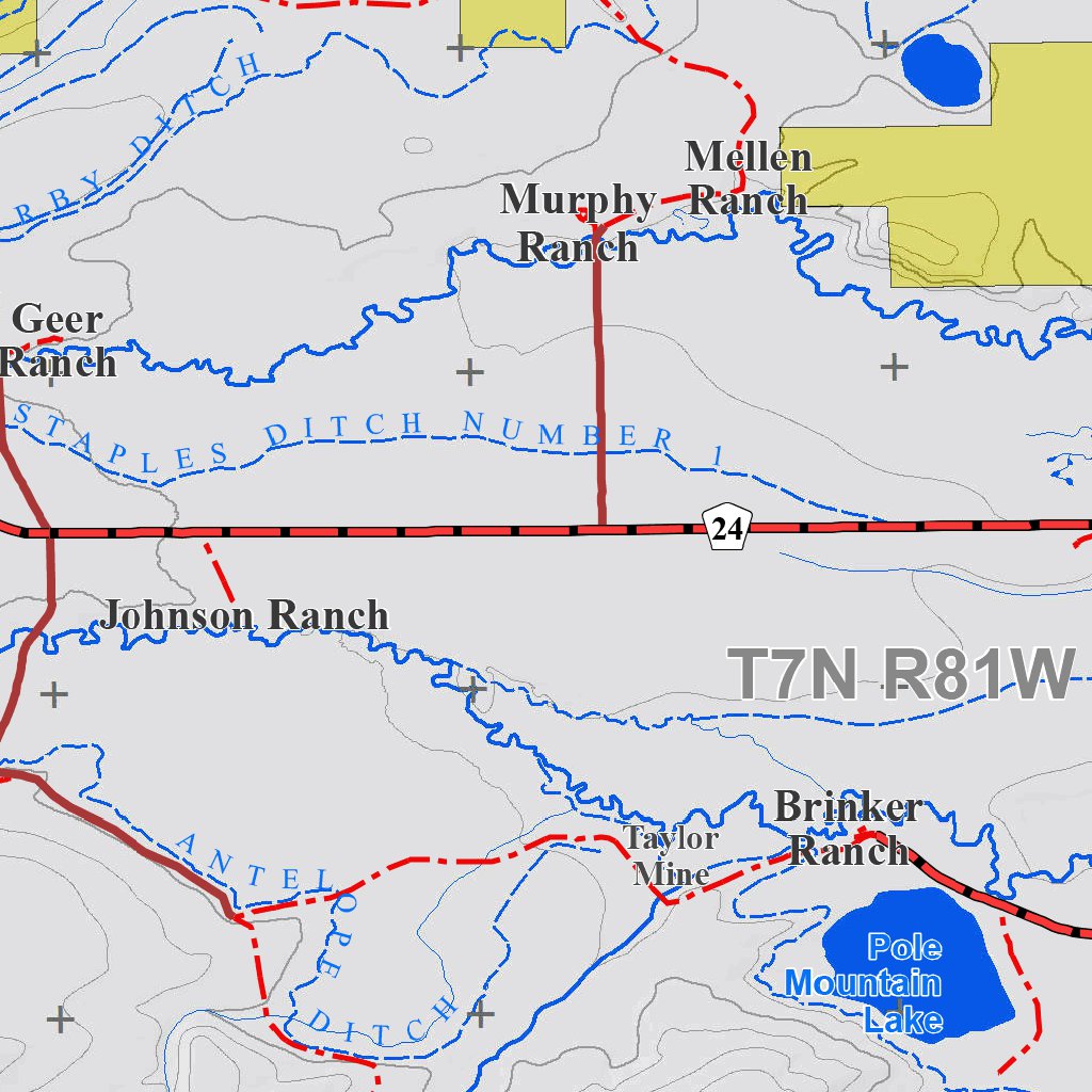 Colorado GMU 16 Topographic Hunting Map by DIY Hunting Maps | Avenza Maps