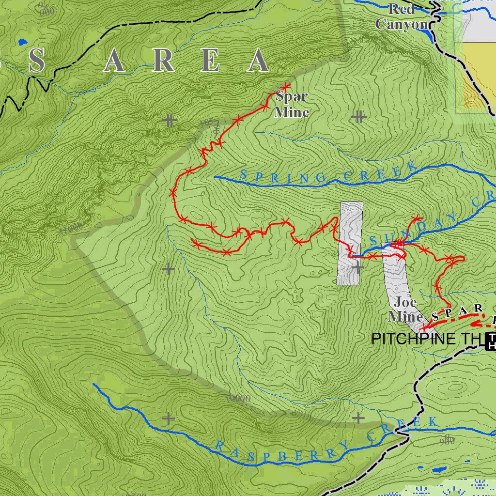 Colorado GMU 16 Topographic Hunting Map by DIY Hunting Maps | Avenza Maps