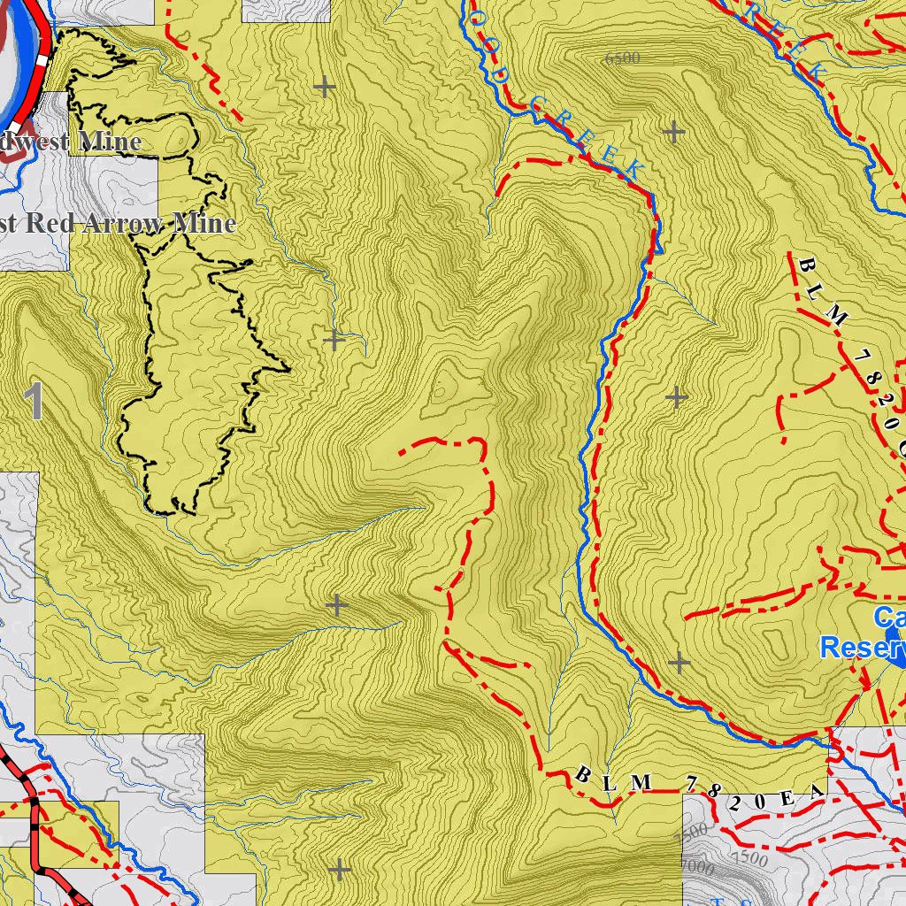 Colorado GMU 41 Topographic Hunting Map by DIY Hunting Maps | Avenza Maps