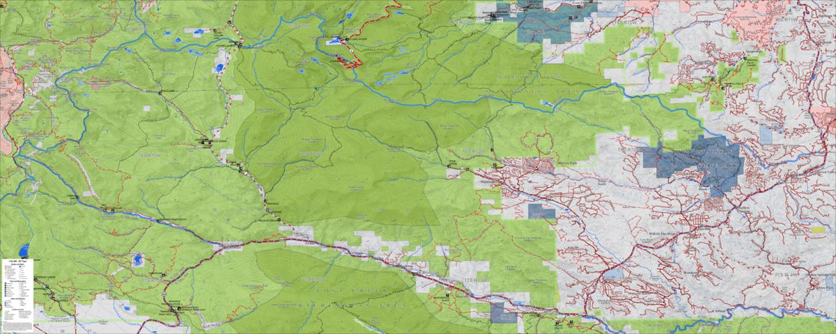 Colorado GMU 46 Topographic Hunting Map by DIY Hunting Maps | Avenza Maps