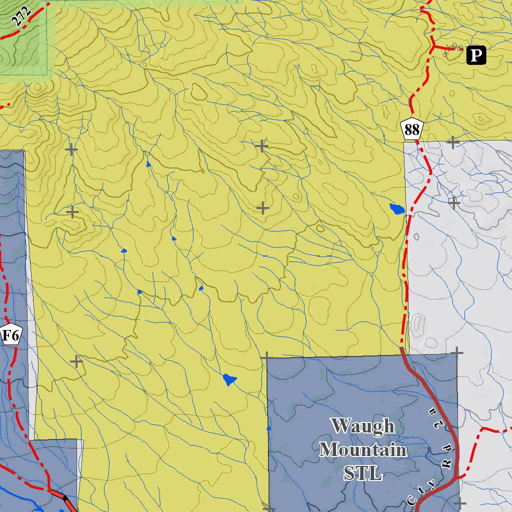 Colorado GMU 58 Topographic Hunting Map by DIY Hunting Maps | Avenza Maps