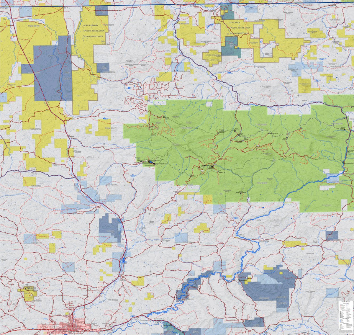 Colorado GMU 4 Topographic Hunting Map by DIY Hunting Maps | Avenza Maps